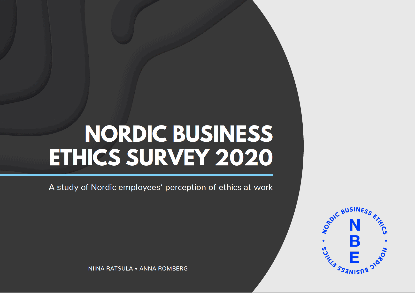 Nordic Business Ethics Survey 2020 - Nordic Business Ethics